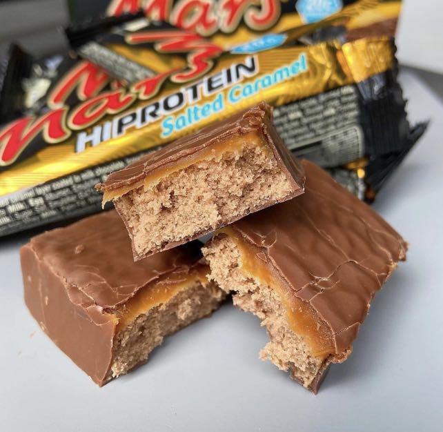 MARS HIGH PROTEIN BAR "Salted Caramel " protein bars 蛋白棒, 嘢食 & 嘢飲, 調味 ...