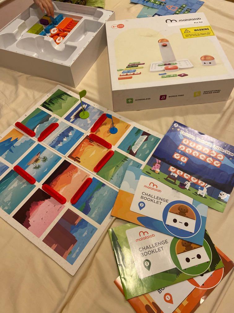 Matatalab Hands-On Coding Robot Pro Set, Hobbies & Toys, Toys & Games ...