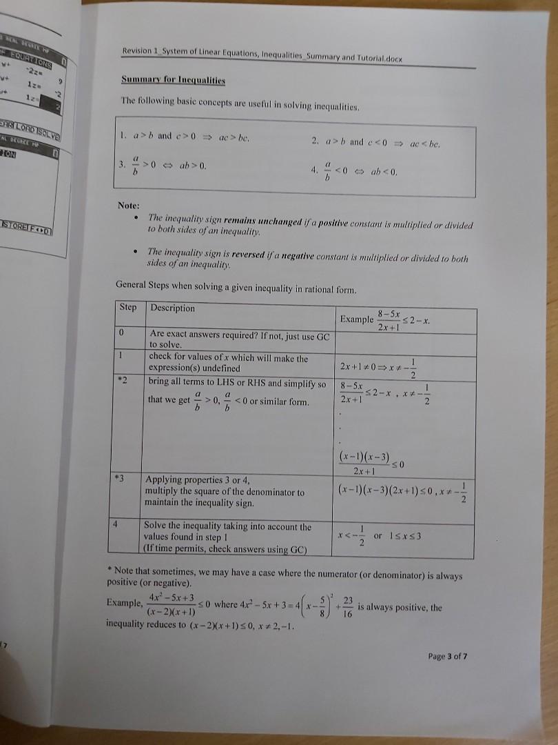 H2 MATH A level/prelim prep, Hobbies & Toys, Books & Magazines ...