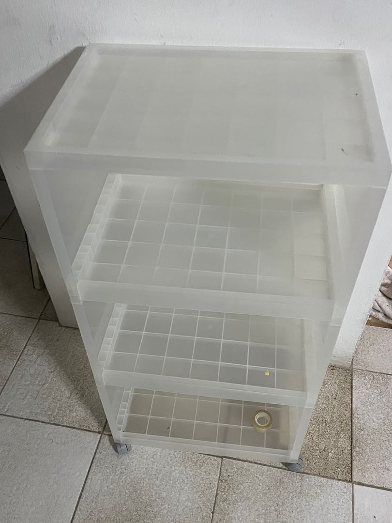 Muji Storage Trolley, Furniture & Home Living, Furniture, Shelves ...
