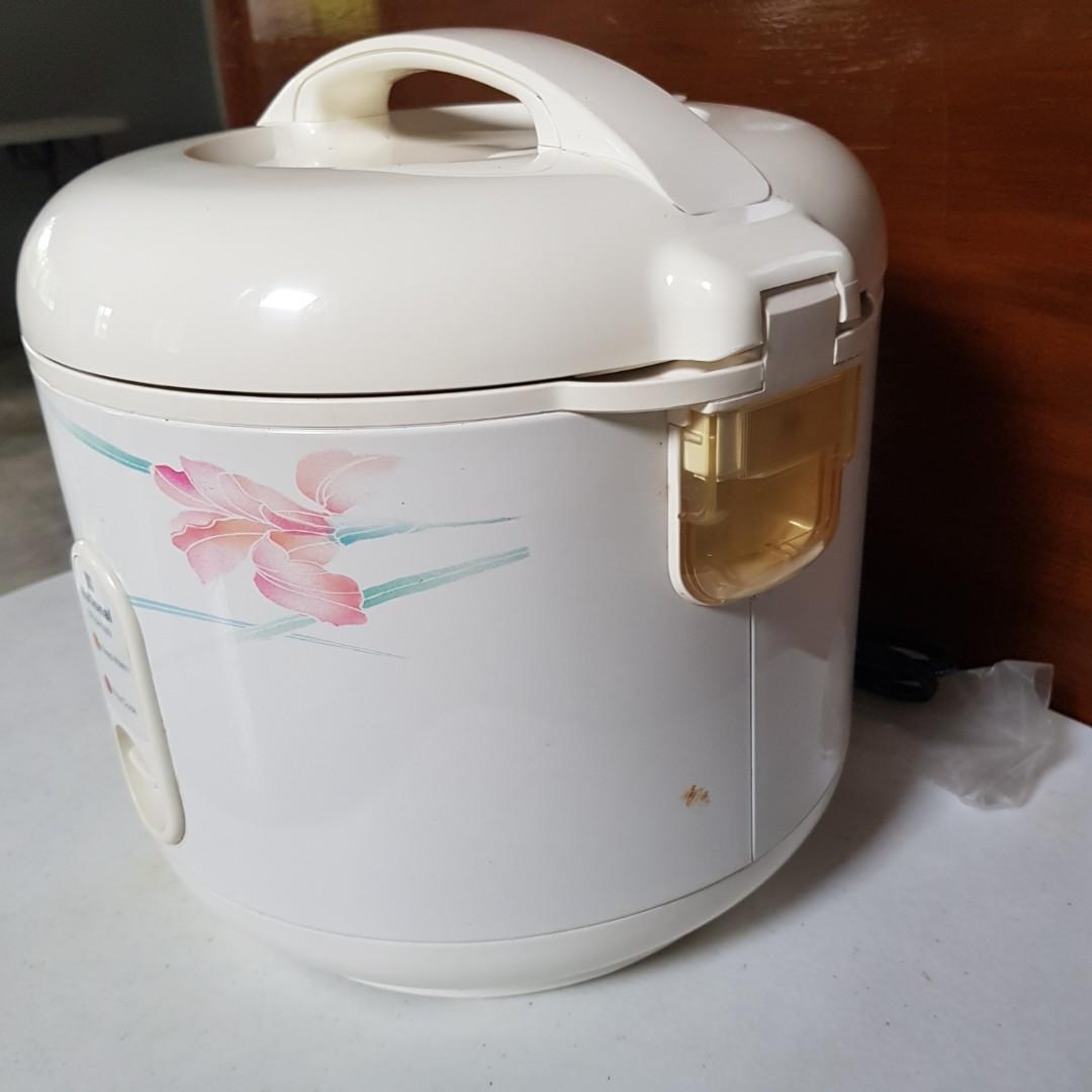 National (Panasonic) Rice Cooker 110Volts 10 cups 1.8L, TV & Home ...