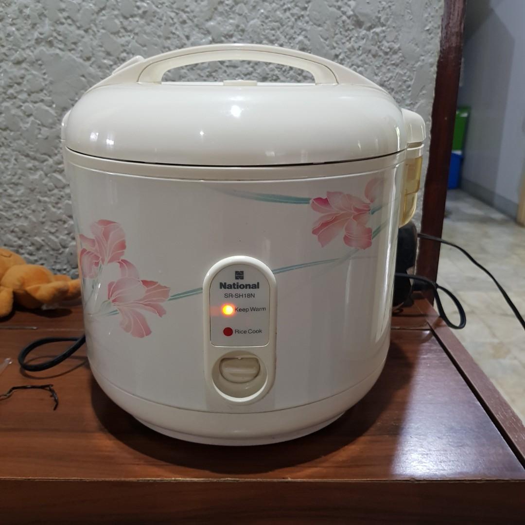 National (Panasonic) Rice Cooker 110Volts 10 cups 1.8L, TV & Home ...