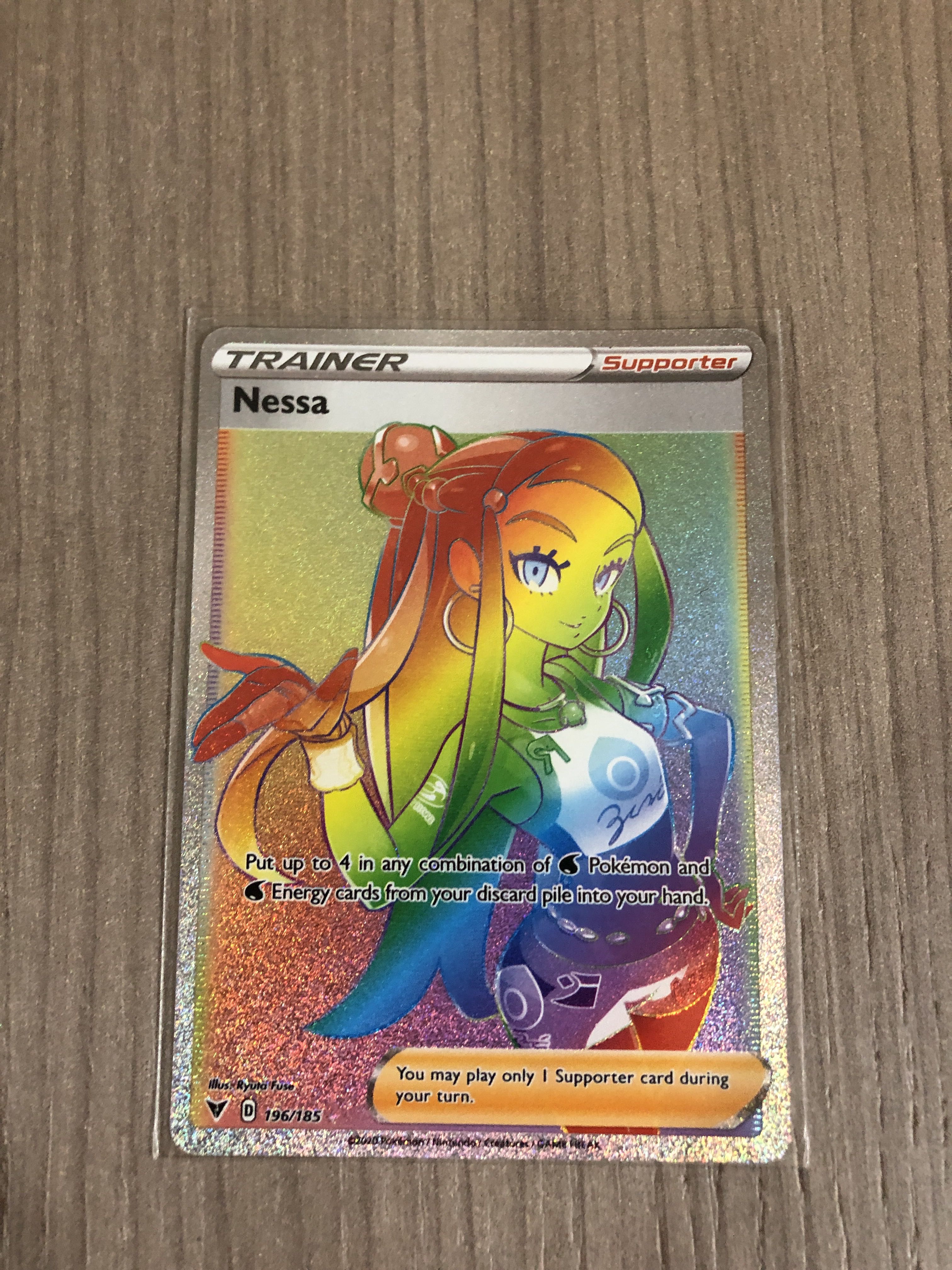 Nessa hype rainbow trainer card, Hobbies & Toys, Toys & Games on Carousell