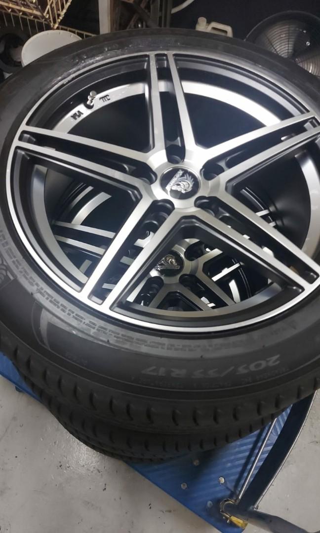 New tyres, New Rims, Various brands, Michelin tyre, Bridgestone tyre ...