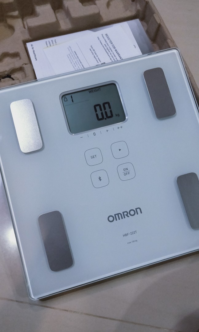 OMRON BODY COMPOSITION MONITOR BODY SCAN (BLUETOOTH), Health ...