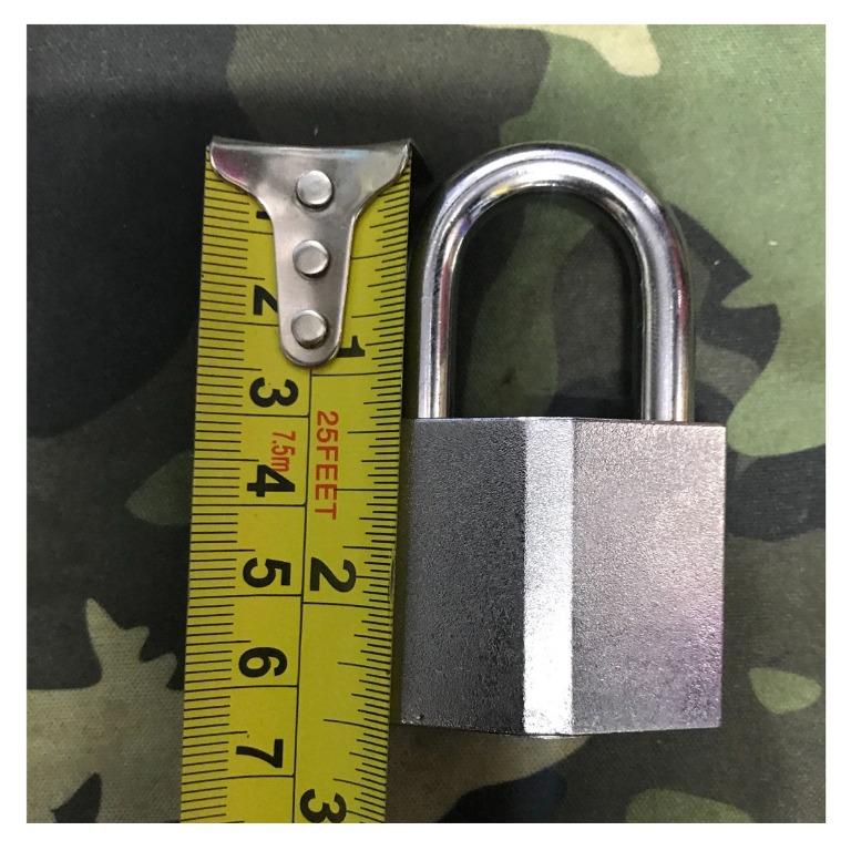 Padlock Heavy Duty lock, Hardened Metal Stainless Steel Locker ...