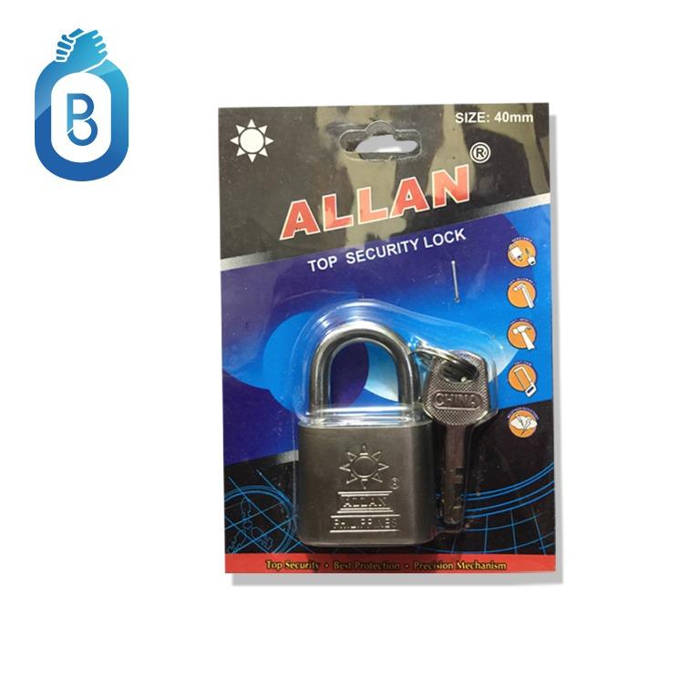 Padlock Heavy Duty Lock, Top Security Lock, Metal Stainless Steel with ...