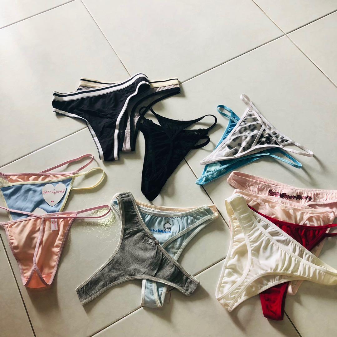 Panties: Tangas, G string, Thohgs, Women's Fashion, New Undergarments ...