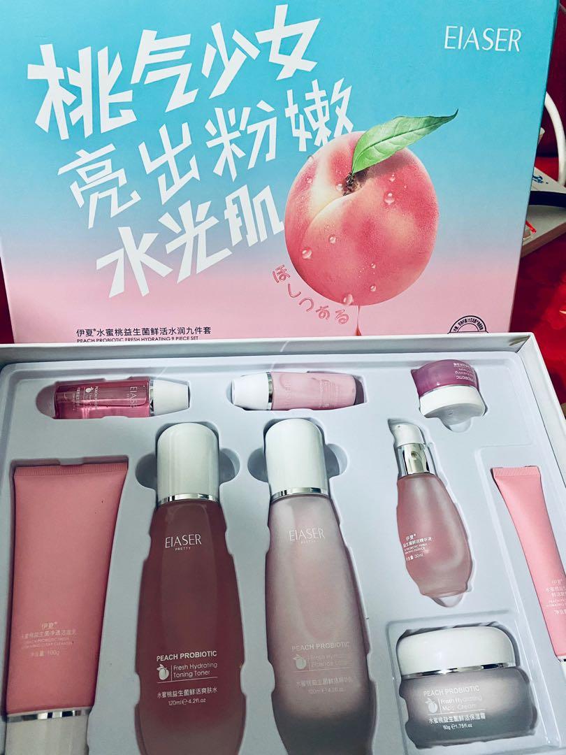 Peach probiotic fresh hydration 9 pics set, Beauty & Personal Care ...