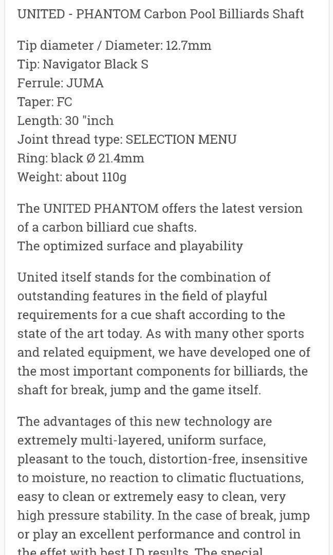 Predator Ikon-2(1st generation) pool cue with 314-2 shaft and carbon ...