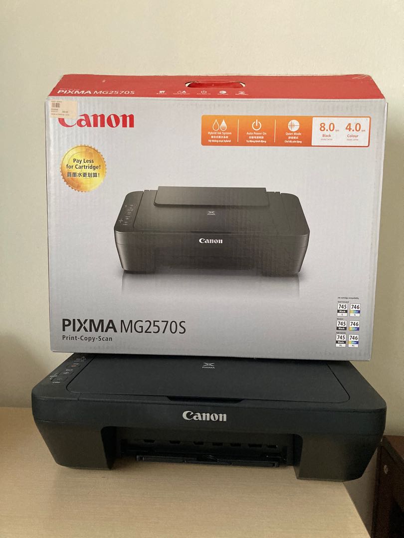 Printer canon pixma MG2570S, Computers & Tech, Printers, Scanners ...