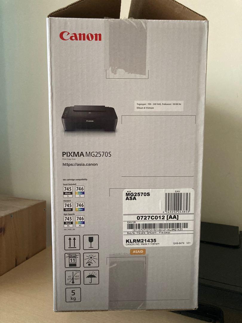 Printer canon pixma MG2570S, Computers & Tech, Printers, Scanners ...