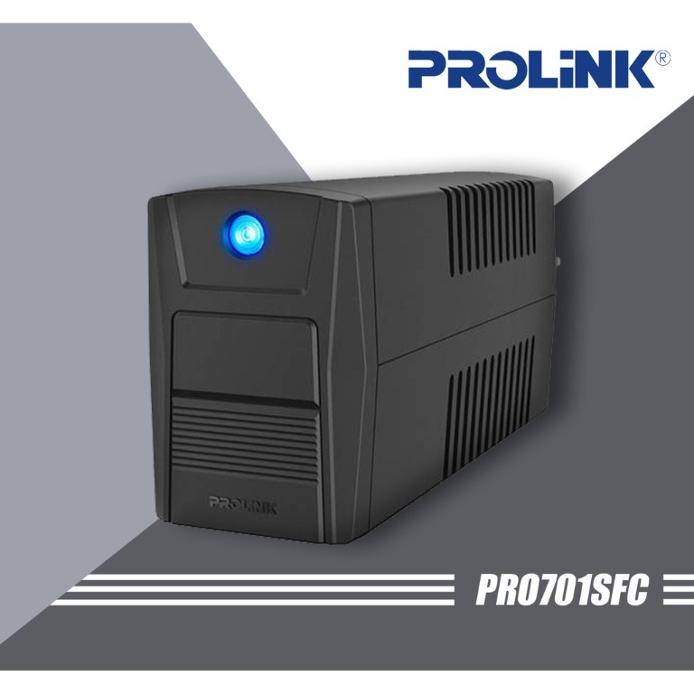 Prolink 650va PRO701SFC UPS with built-in AVR, Computers & Tech, Parts ...