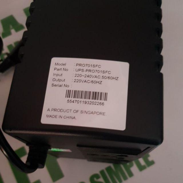 Prolink 650va PRO701SFC UPS with built-in AVR, Computers & Tech, Parts ...