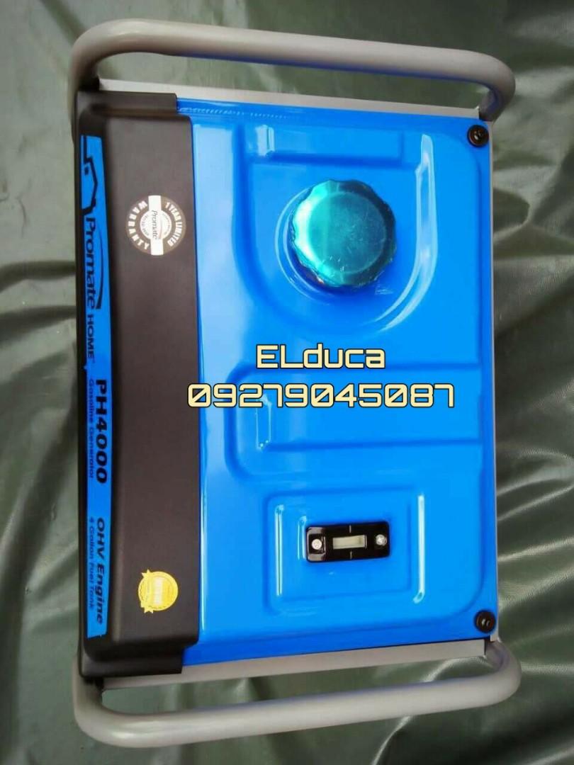 PROMATE USA Home PH4000 (5kva) Gasoline Generator Set, Furniture & Home ...