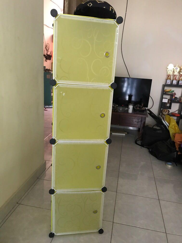 Rak plastik susun 4,sep baru, Perabotan Rumah di Carousell