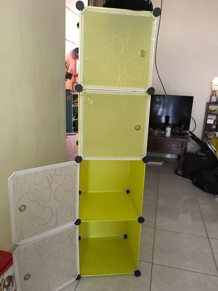 Rak plastik susun 4,sep baru, Perabotan Rumah di Carousell