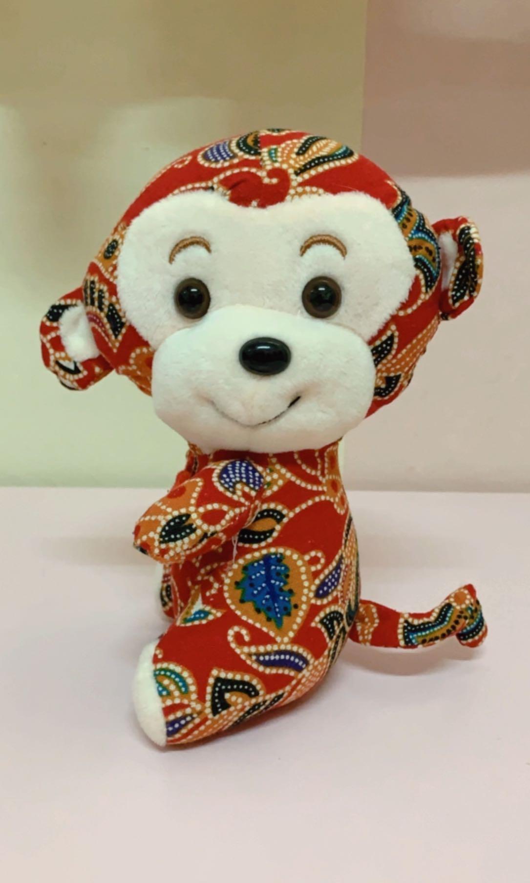 Red Batik Monkey, Hobbies & Toys, Memorabilia & Collectibles, Fan ...