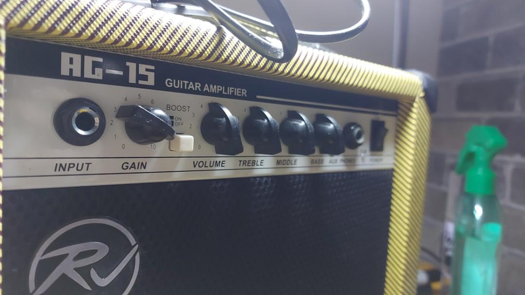 RJ GUITAR AMPLIFIER 15 WATTS, Audio, Soundbars, Speakers & Amplifiers ...
