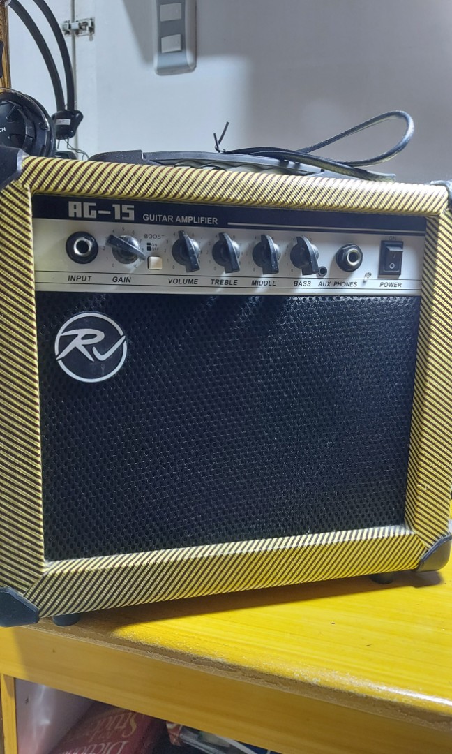 RJ GUITAR AMPLIFIER 15 WATTS, Audio, Soundbars, Speakers & Amplifiers ...