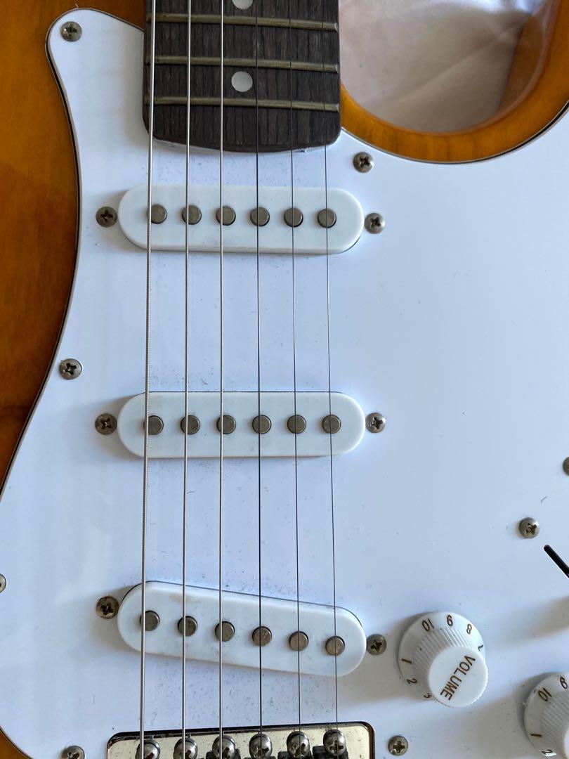 RJ Strat Electric Guitar, Hobbies & Toys, Music & Media, Musical ...