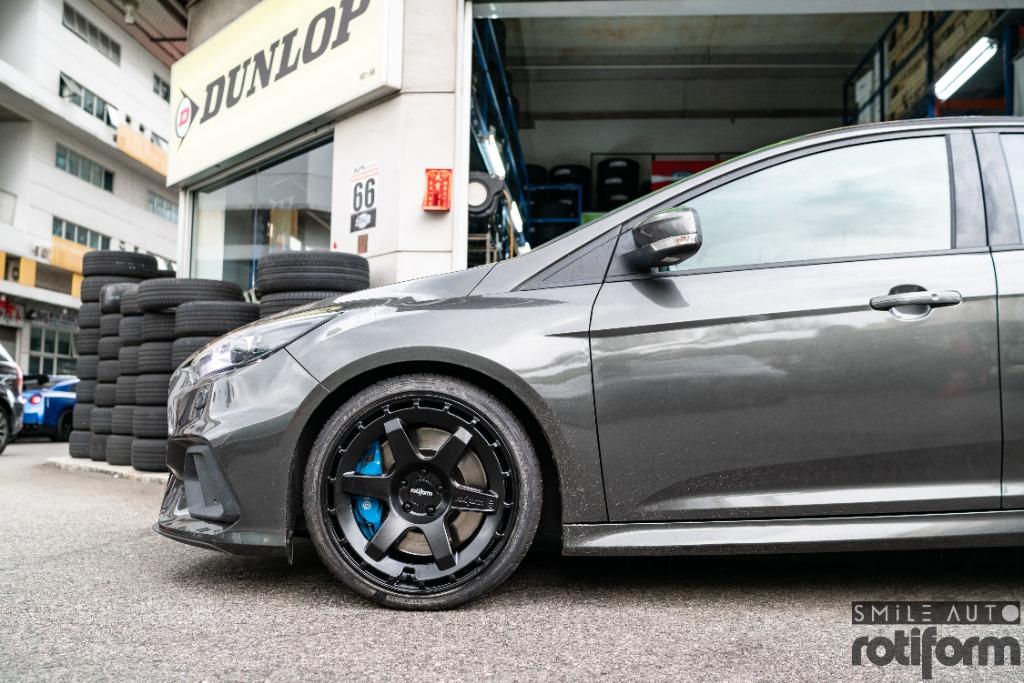 Rotiform Cast Monoblock KB1 + Michelin PS4S: Ford Focus RS, Car ...