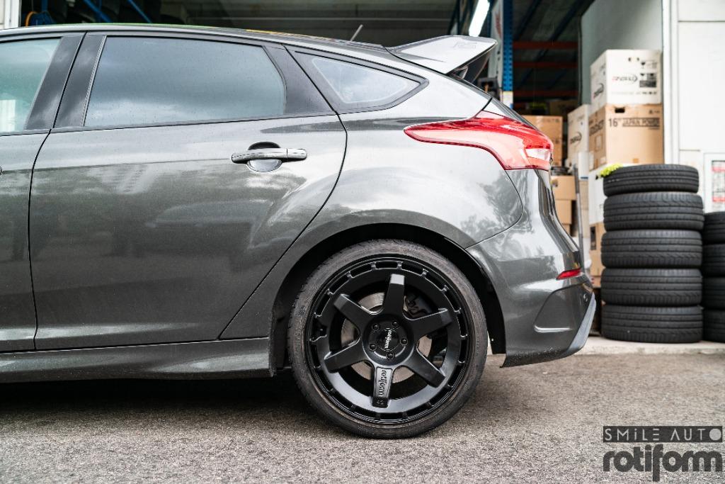 Rotiform Cast Monoblock KB1 + Michelin PS4S: Ford Focus RS, Car ...