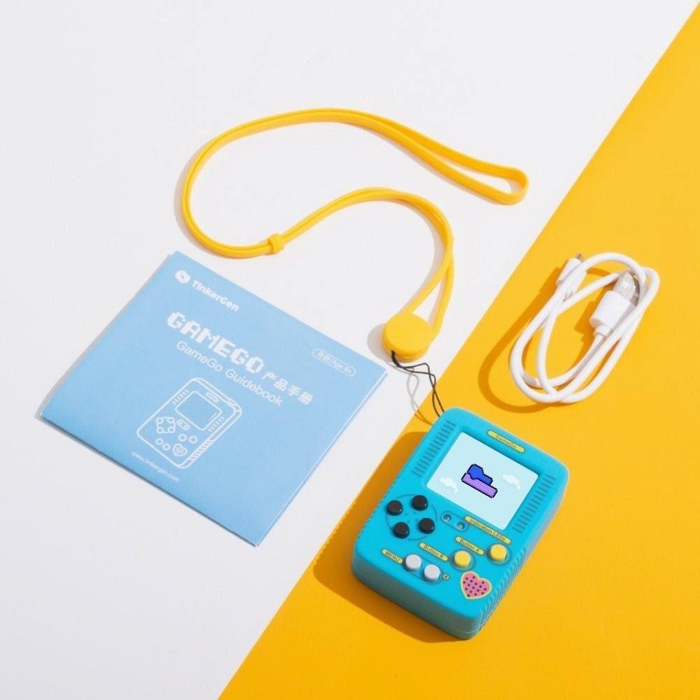 ★SG★ TinkerGen GameGo Handheld Retro Game Programmable Console Microsoft MakeCode STEM STEAM ...