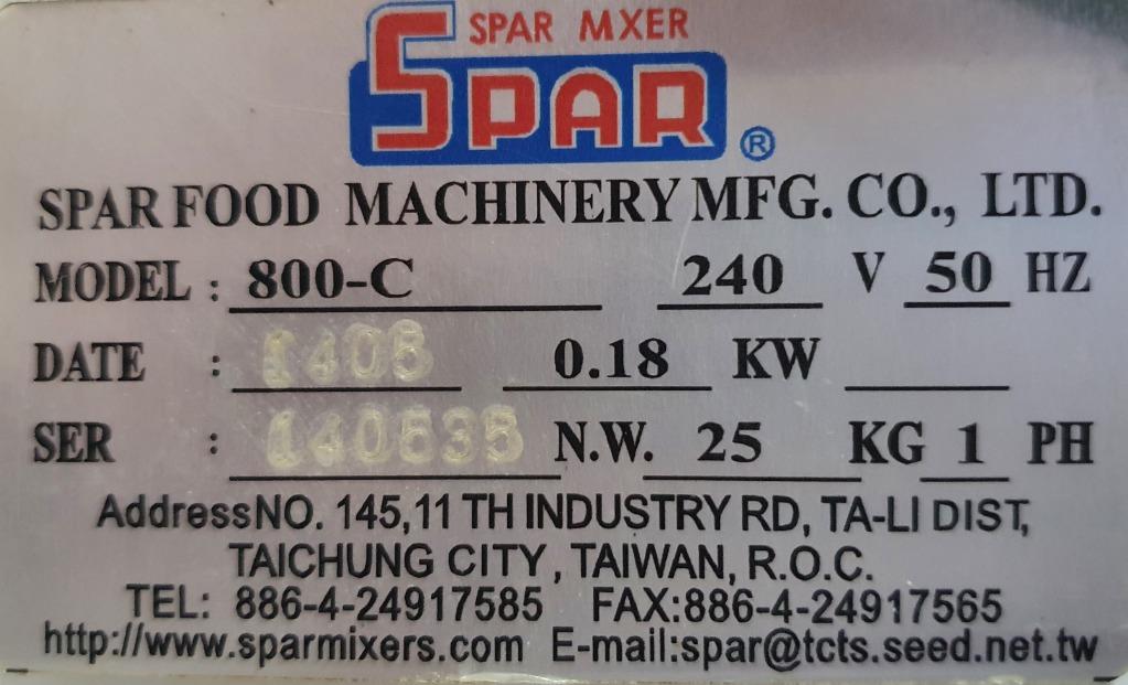 Spar Mixer SP-800, TV & Home Appliances, Kitchen Appliances, Hand ...