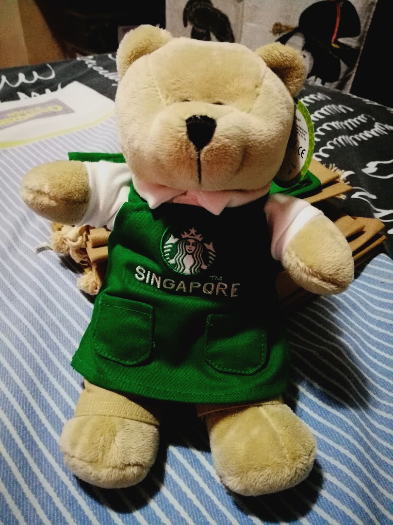 Starbucks SINGAPORE Bearista Bear, Hobbies & Toys, Toys & Games on Carousell