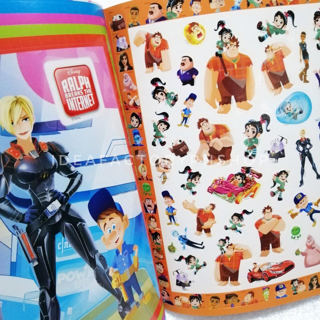 Sticker Activity Book Wreck-It Ralph 2 Ralph Breaks The Internet 1001 ...