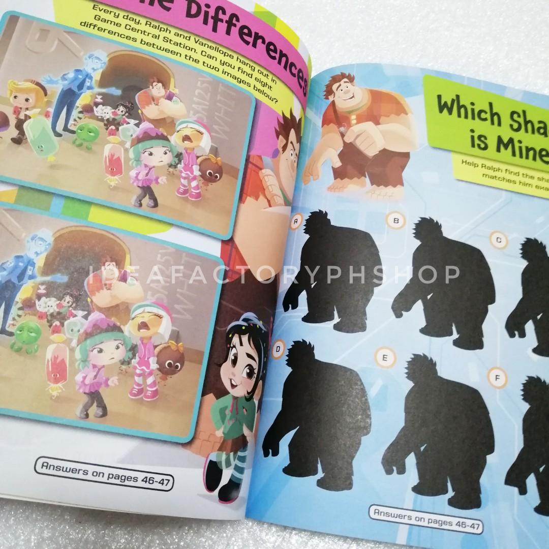 Sticker Activity Book Wreck-It Ralph 2 Ralph Breaks The Internet 1001 ...