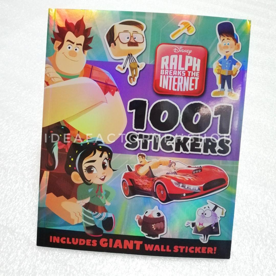 Sticker Activity Book Wreck-It Ralph 2 Ralph Breaks The Internet 1001 ...