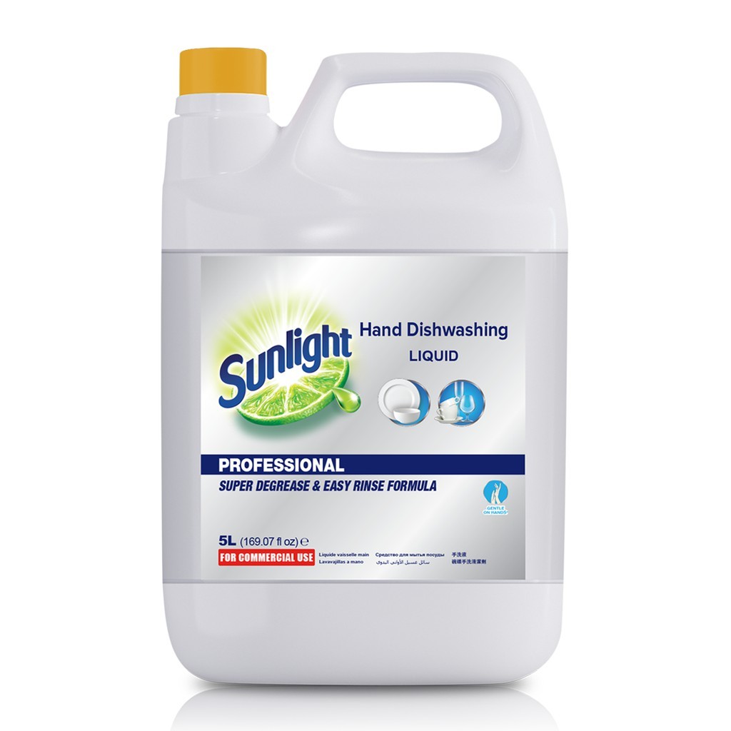 Sunlight Professional Hand Dishwashing Liquid 5L, Furniture & Home ...