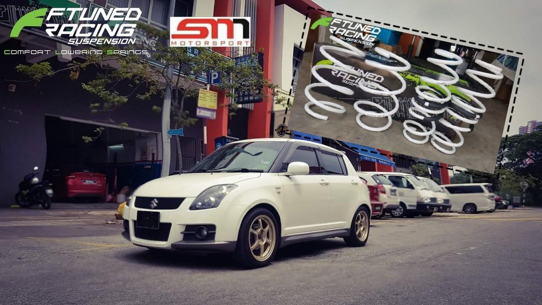 Suzuki Swift ZC21 ZC31 FTuned Racing CLS Sport Lowered Spring F-Tuned ...