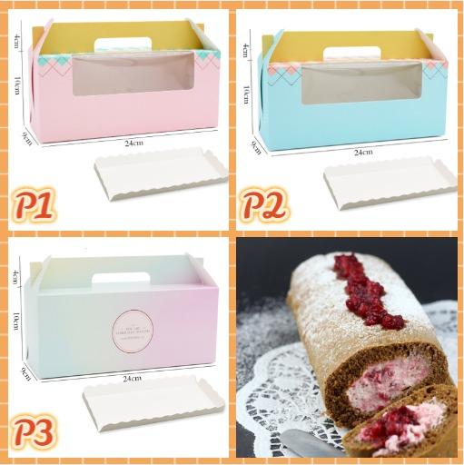 Swiss Roll box, Food & Drinks, Homemade Bakes on Carousell