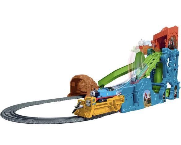 Thomas & Friends Cave Collapse TrackMaster track set with motorized ...