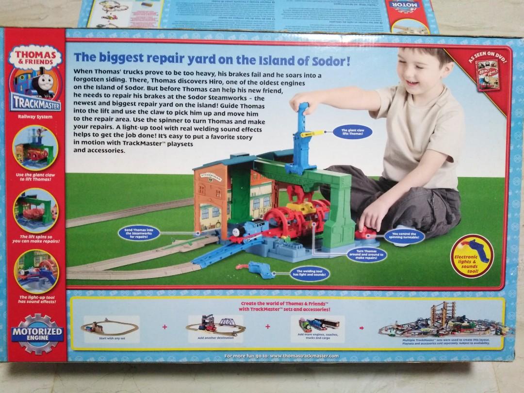 Thomas and Friend Spin and Fix Thomas Master Playset, 興趣及遊戲, 玩具 & 遊戲類 ...