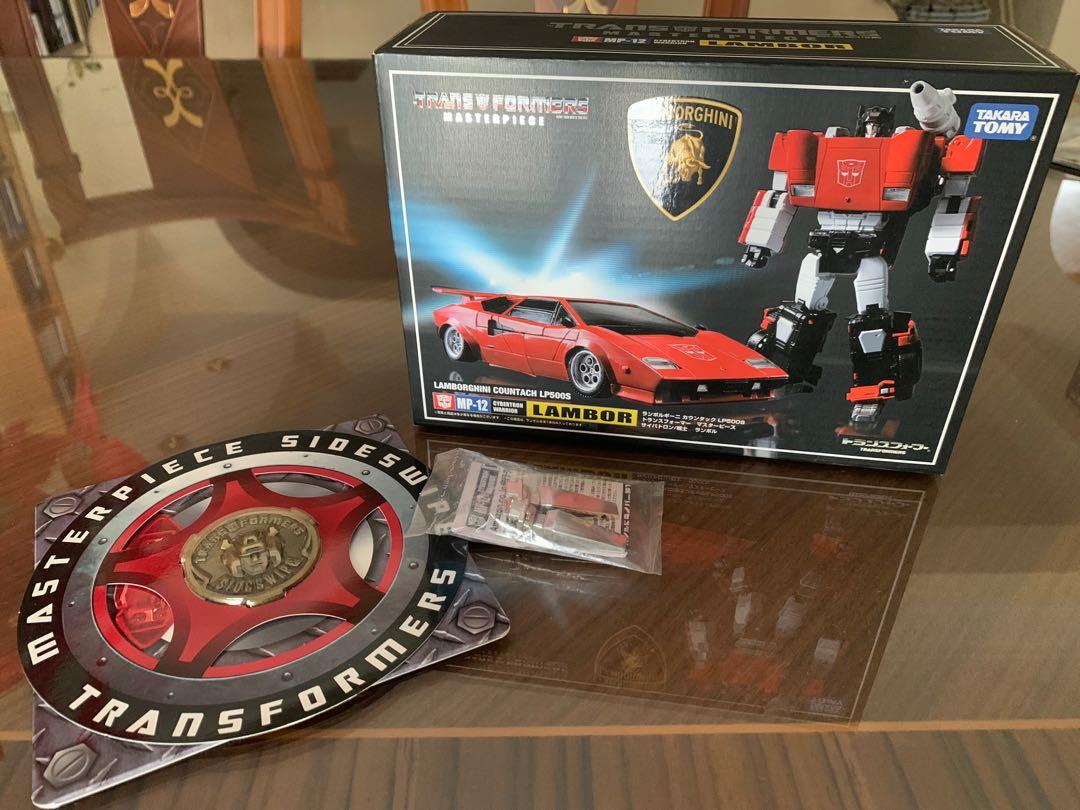 Transformers MP-12 Lambor Masterpiece Sideswipe, Hobbies & Toys ...