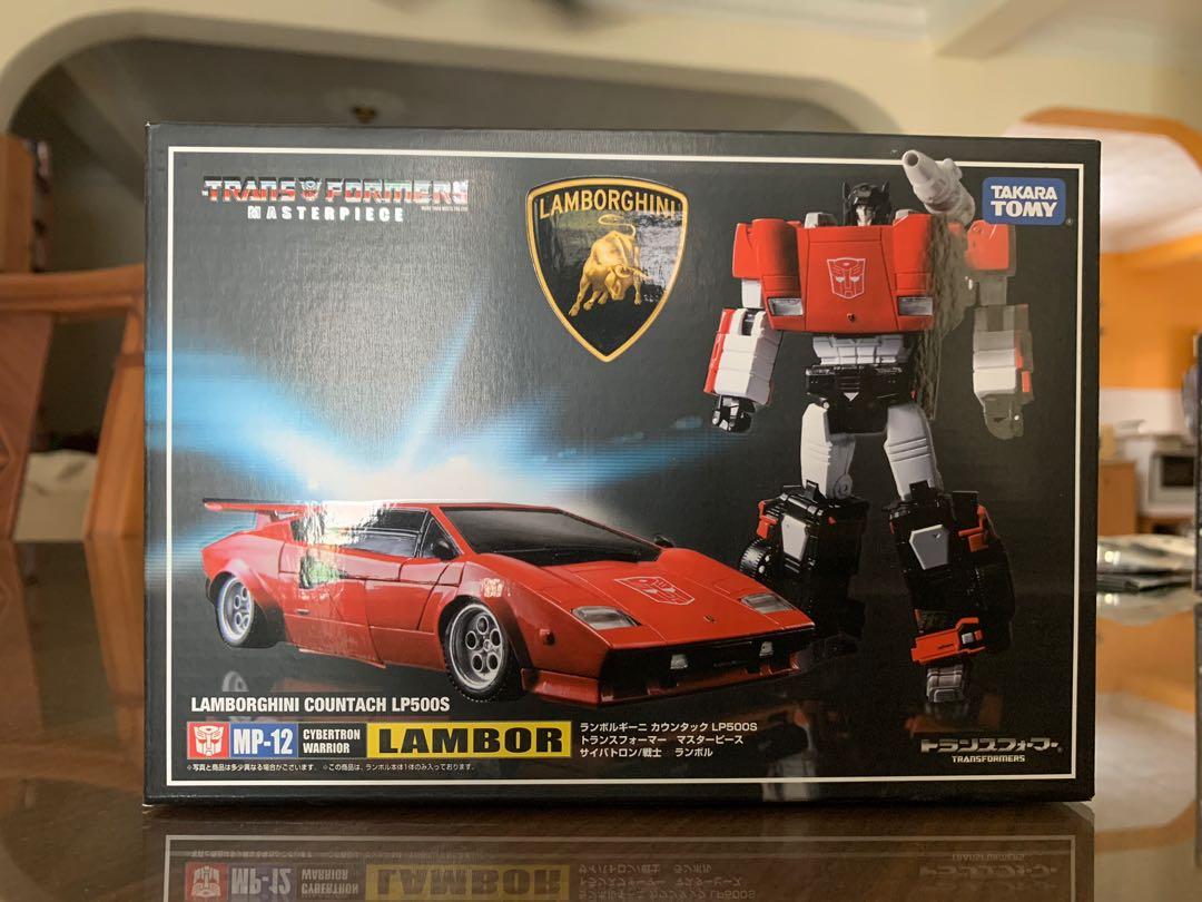 Transformers MP-12 Lambor Masterpiece Sideswipe, Hobbies & Toys ...