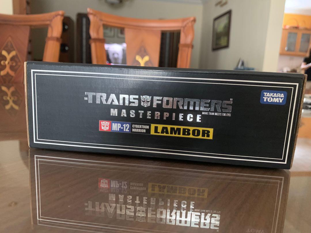 Transformers MP-12 Lambor Masterpiece Sideswipe, Hobbies & Toys ...