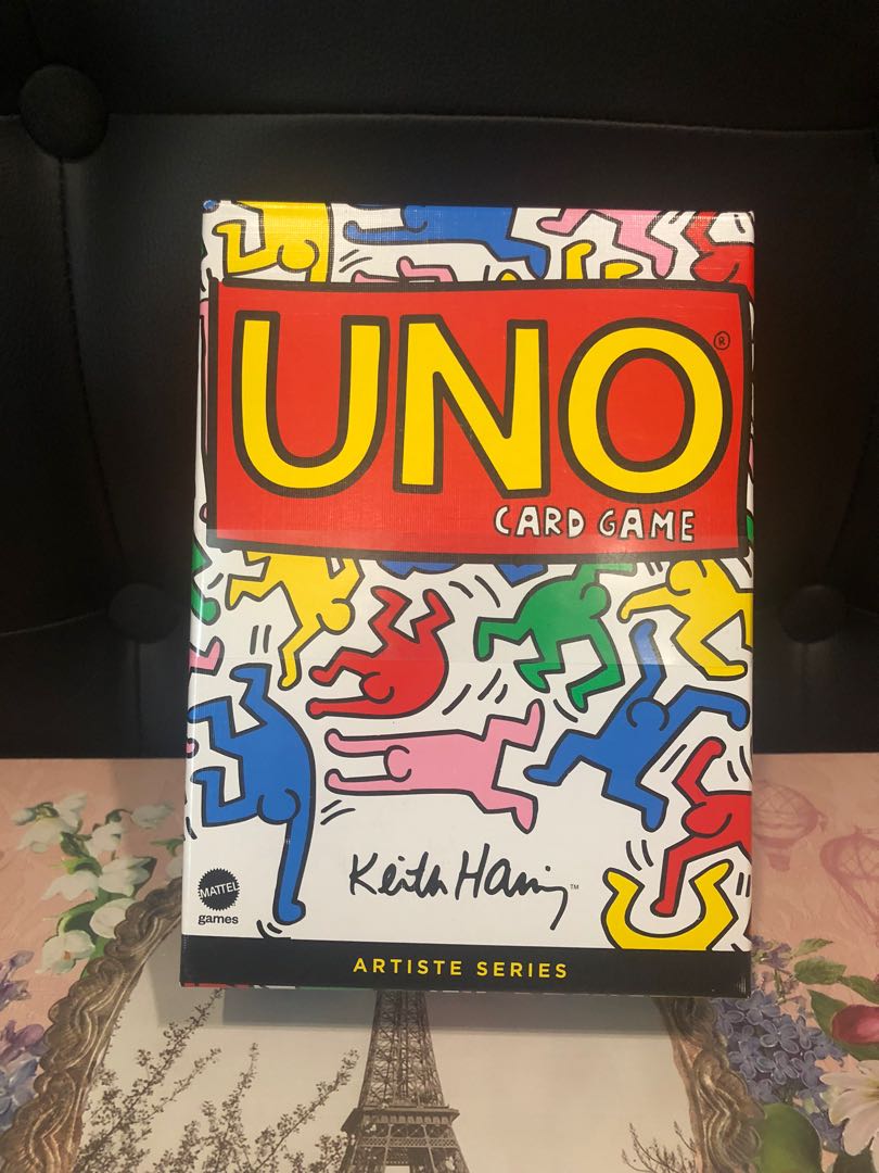 UNO Card Game Artiste Series No. 2 - Keith Haring, Hobbies & Toys, Toys ...