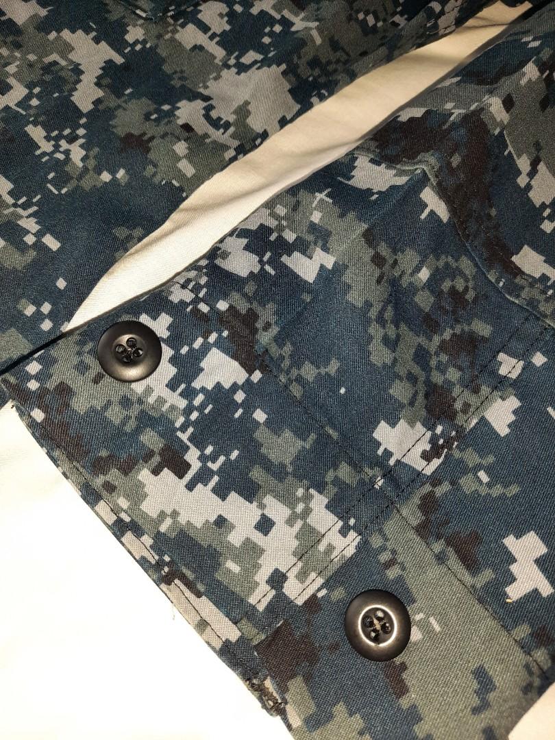 Us Navy Digital Pattern Military Jacket, Men's Fashion, Coats, Jackets ...