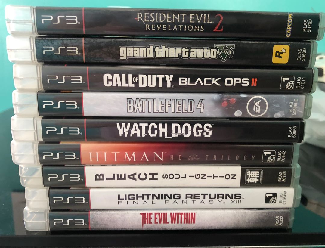 Used PS3 games - individually priced or take all - Updated, Video ...