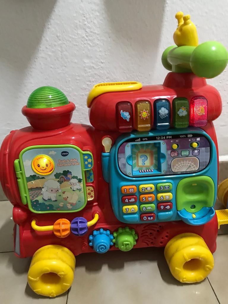 Vtech Alphabet Train, Babies & Kids, Infant Playtime on Carousell