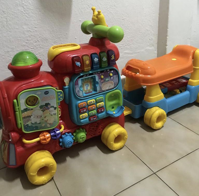 Vtech Alphabet Train, Babies & Kids, Infant Playtime on Carousell