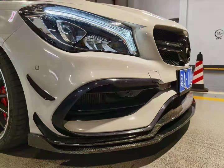 W117 FULL BODYKIT FRONT BUMPER BOOT LIP SIDE SKIRT REAR DIFFUSER GRILLE ...