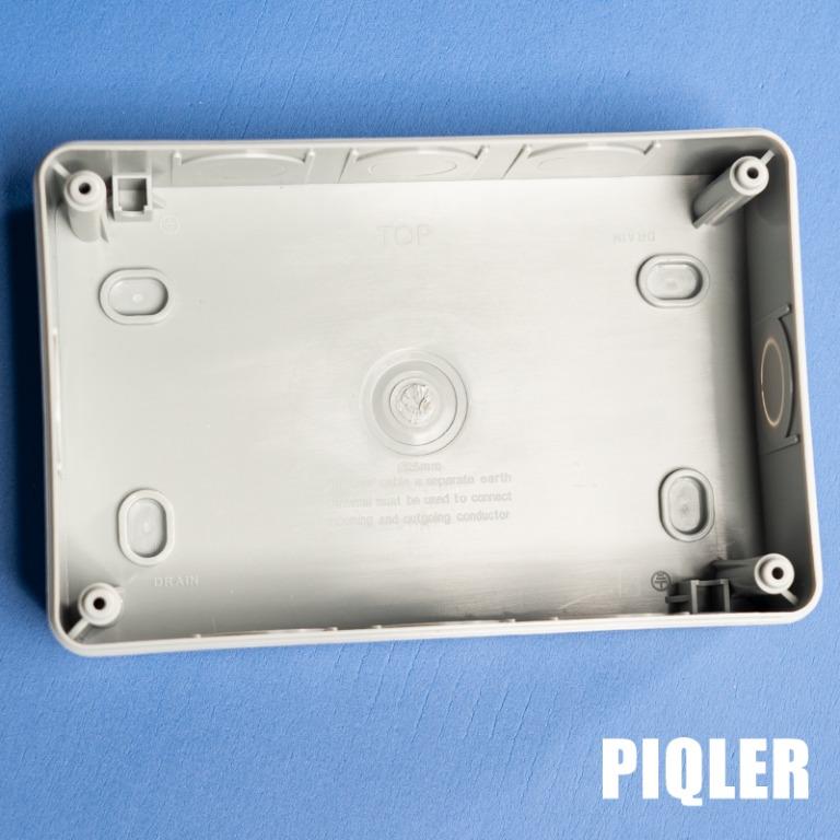 Waterproof Plug Socket Electrical Box Compatible with UK US plug ...