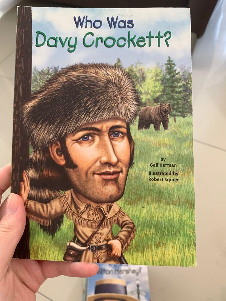 Who was davy crockett, Buku & Alat Tulis, Buku Anak-Anak di Carousell