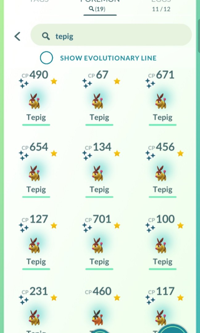 tepig evolution line shiny